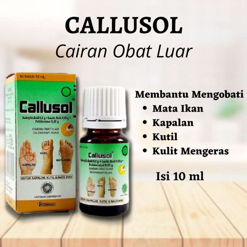 Jual Callusol Salep 🏷️ 100% Original, Harga & Kualitas Terbaik Desember ...