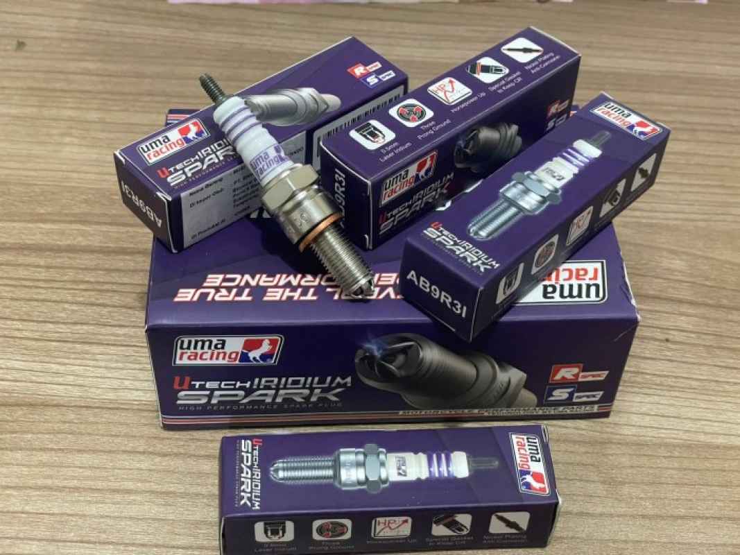 Promo Busi Uma Racing Utech Iridium Nmax Aerox Lexi Vixion R15 Byson ...