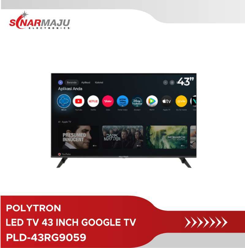 Jual Led Tv 43 Inch Polytron Google Tv Pld-43rg9059 Di Seller Sinarmaju ...