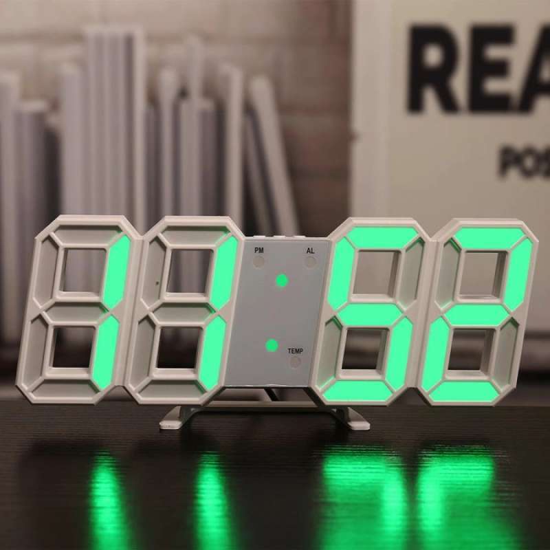 Jual Jam Meja Rangka Digital Angka Led Clock Alarm Kabel Usb Elegant Di ...