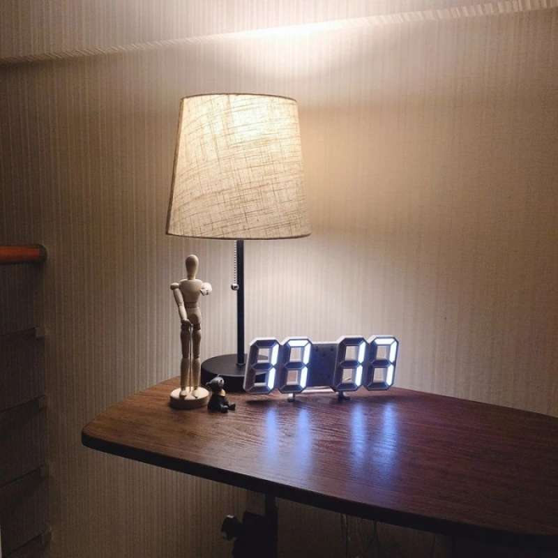 Jual Jam Meja Rangka Digital Angka Led Clock Alarm Kabel Usb Elegant ...