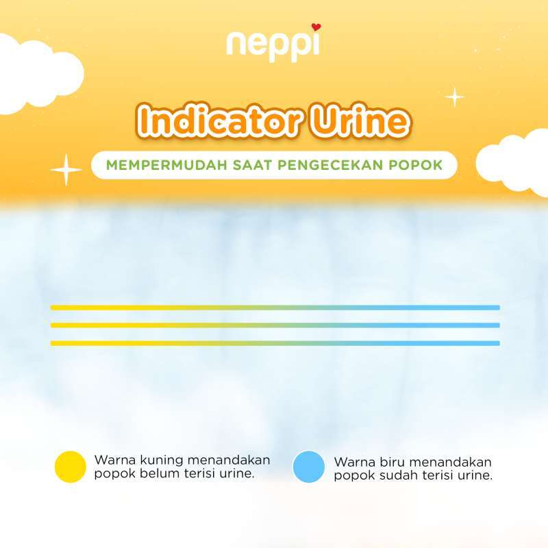 Promo Neppi Popok Bayi Celana Diapers Pants - L 26 + Neppi Tissue Basah ...