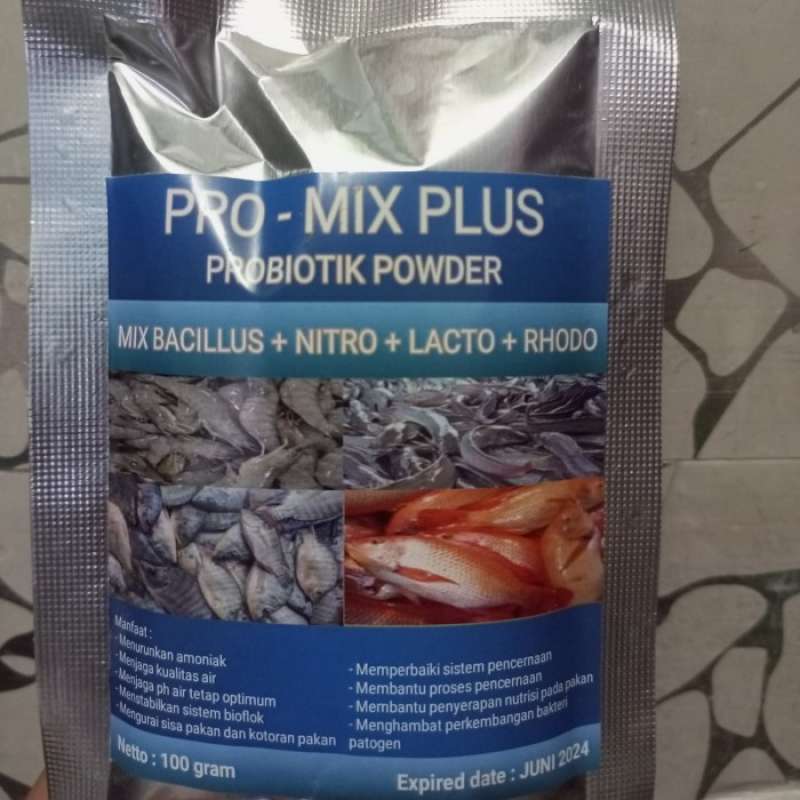 Jual Probiotik Promix Plus 100 Gr / Probiotik Bioflok / Probiotik ...