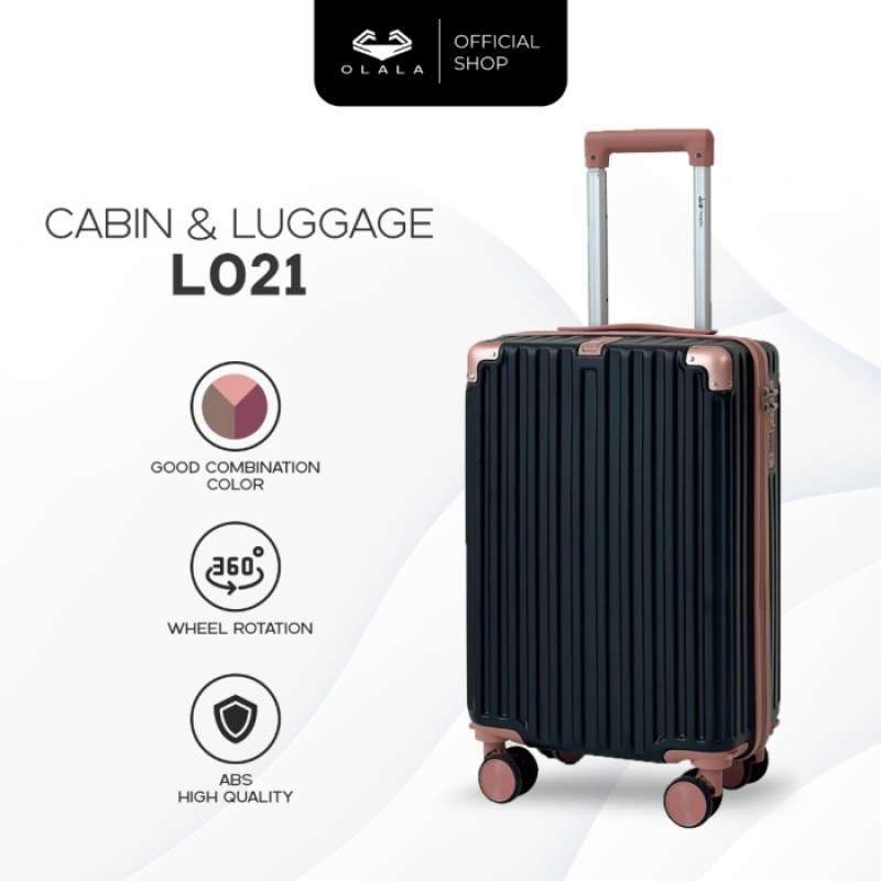 Promo Olala Koper Size Kabin & Bagasi 20-28 Inch - L021 Diskon 23% Di ...