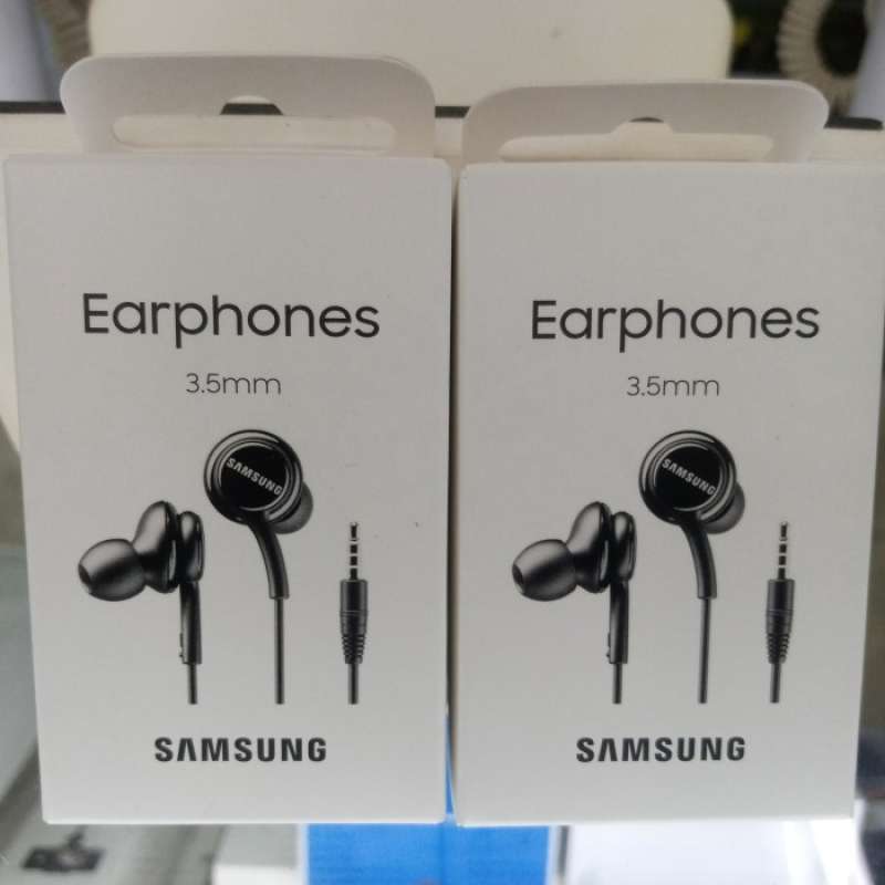Promo Samsung 3.5mm Headset Earphones Note 9 Note 8 S10+ S10 S9+ S9 ...