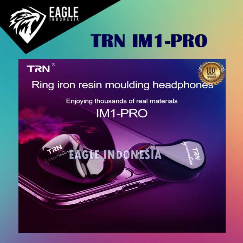 Promo Trn Im1 Pro 1ba+1dd Hybrid Iem Gaming Earphone Hifi Detachable ...