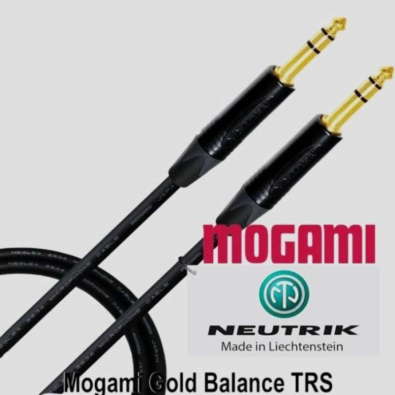 Promo Kabel Speaker Monitor Studio Mogami Gold Balance Trs To Trs ...