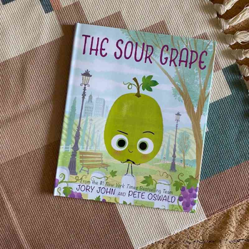 Promo The Sour Grape : The Food Group (hc) Jory John, Pete Oswald ...