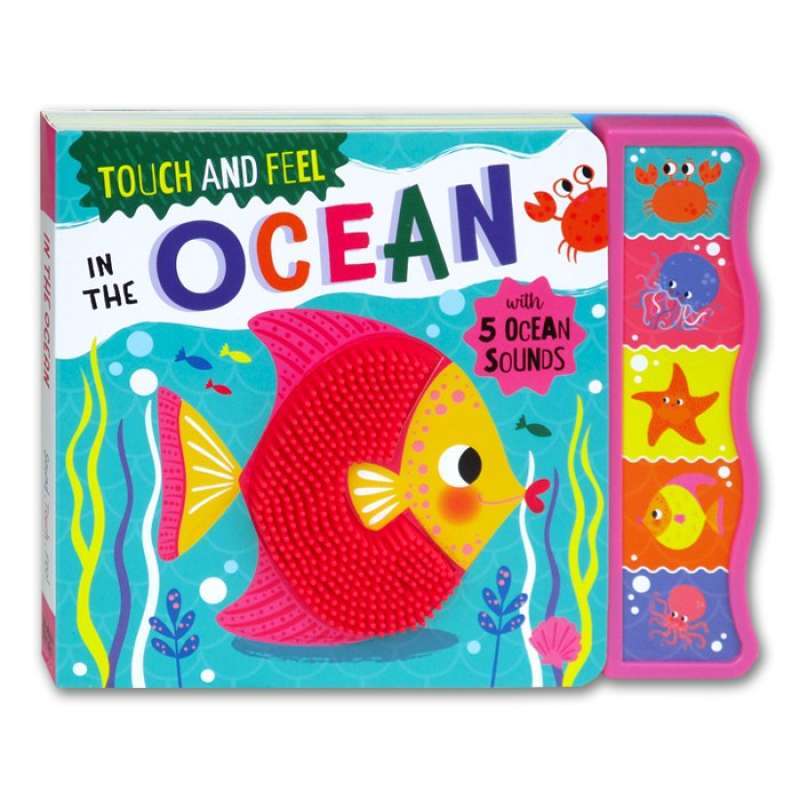 Promo Ocean Animal Touch Feel Sound Book Buku Tekstur Dengan Suara ...