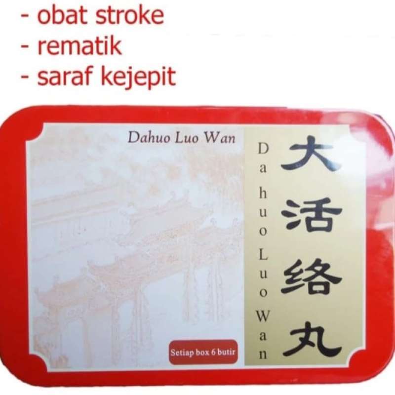 Promo Dahuo Luo Wan Da Huo Luo Wan Obat Stroke Rematik Saraf Kejepit ...