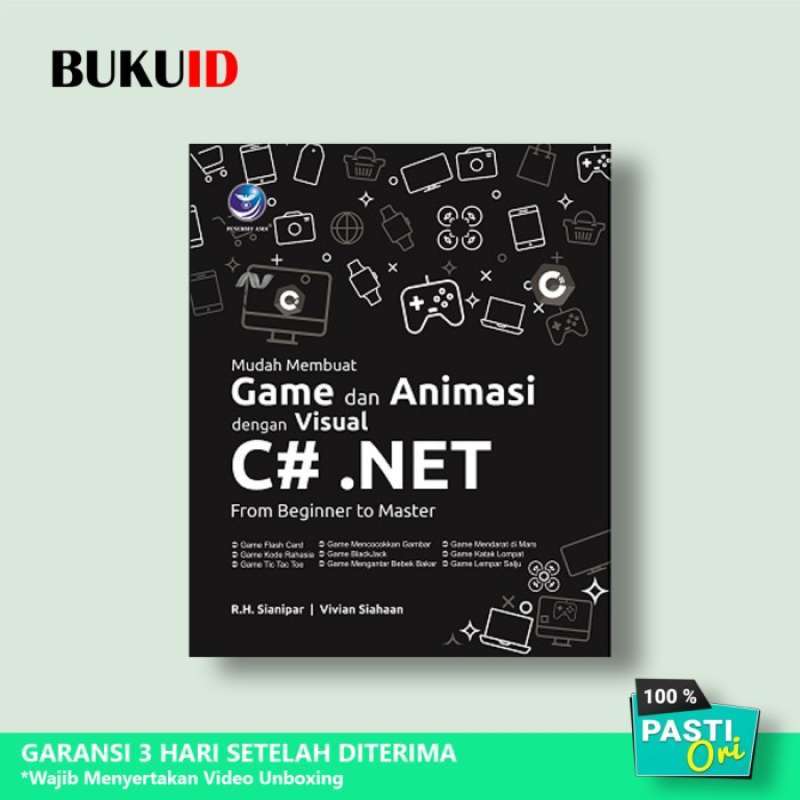 Promo Buku Mudah Membuat Game Dan Animasi Dengan Visual C# .net Diskon ...