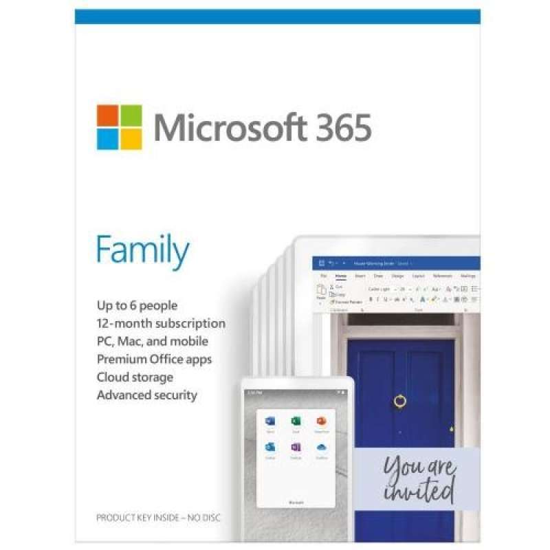 Promo Microsoft - Office 365 Family Diskon 23% Di Seller Zawaru Store - Tanah Tinggi, Kota ...