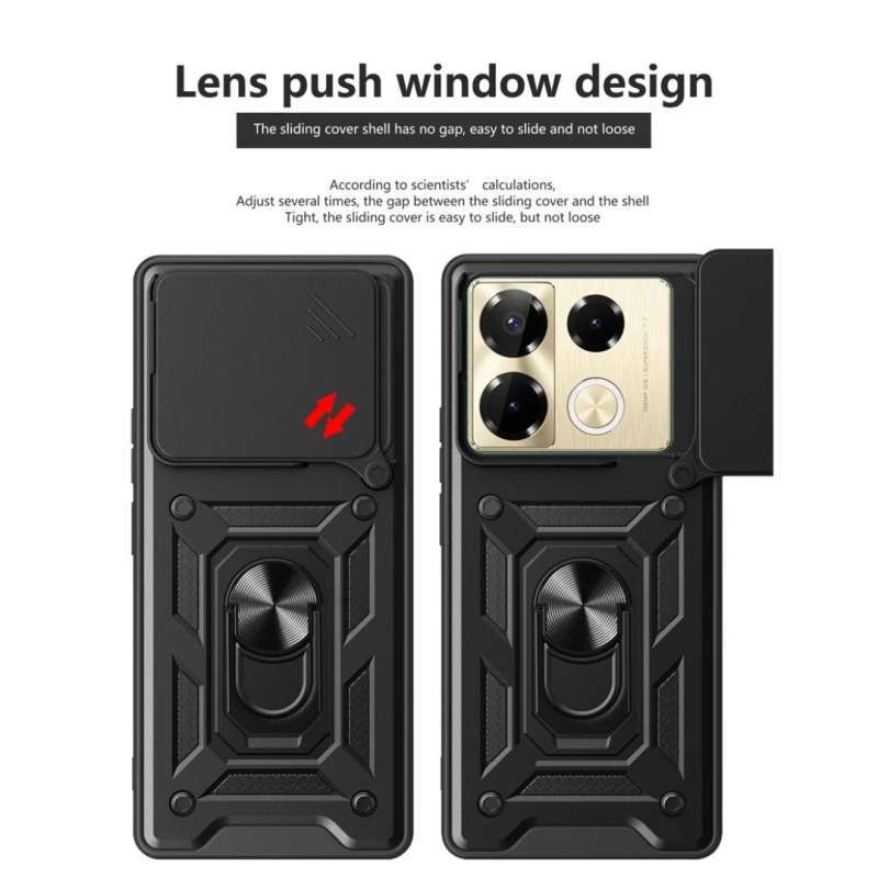 Jual Casing Infinix Note 40 / 40 Pro / 40 Pro Plus Case Slide Lens Protect Hardcase Di Seller ...
