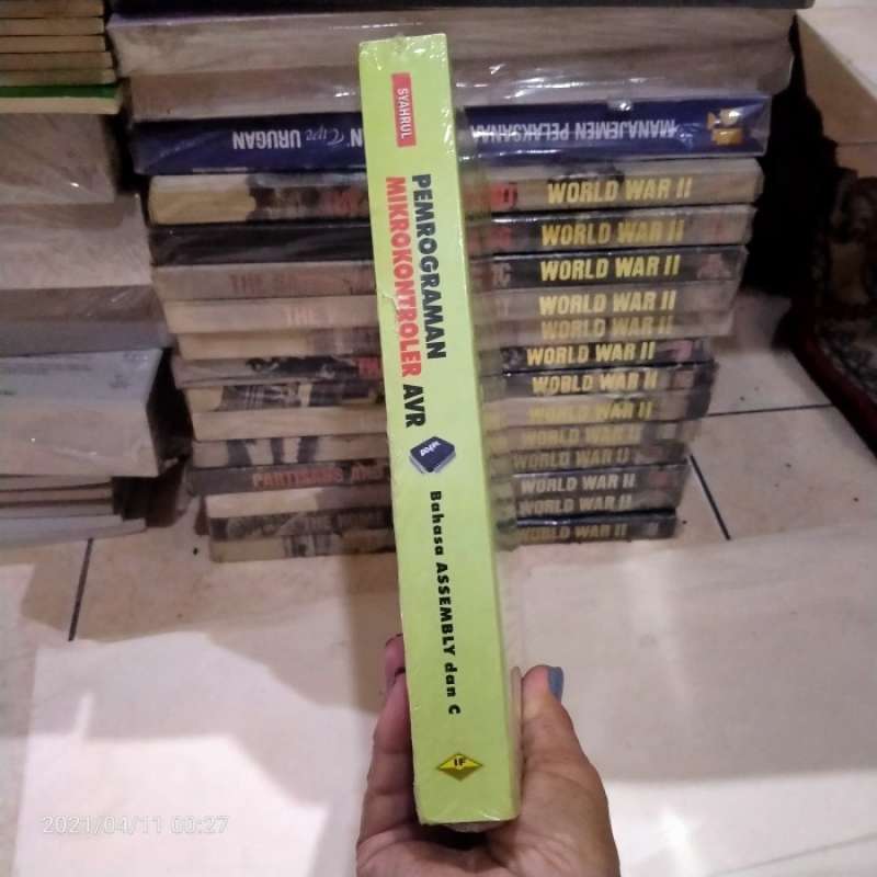 Promo Ori Pemrograman Mikrokontroler Avr Bahasa Assembly Dan C Bonus Cd ... Promo Ori Pemrograman Mikrokontroler Avr Bahasa Assembly Dan C Bonus Cd ...