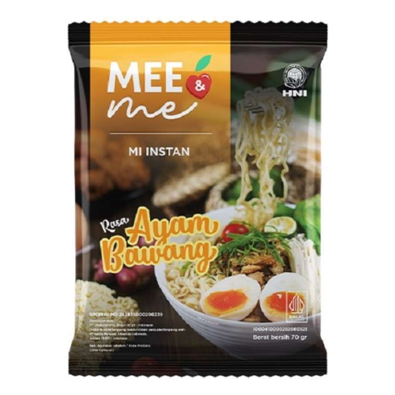 Jual Mee & Me Mie Instan Sehat No Msg - Less Gluten - Hni Rasa Ayam Bawang - Mie Goreng Rasa ...