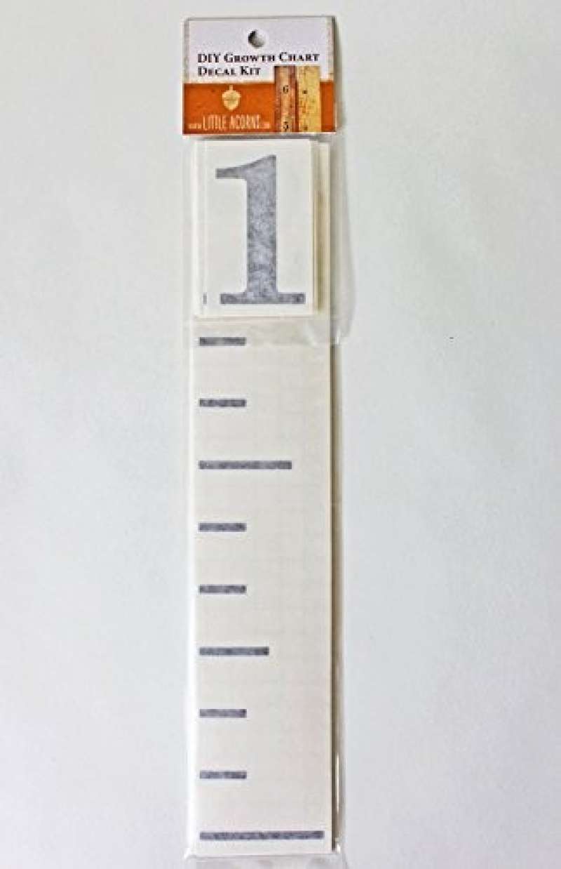 Jual Little Acorns Diy Vinyl Growth Chart Ruler Decal Kit Di Seller ...