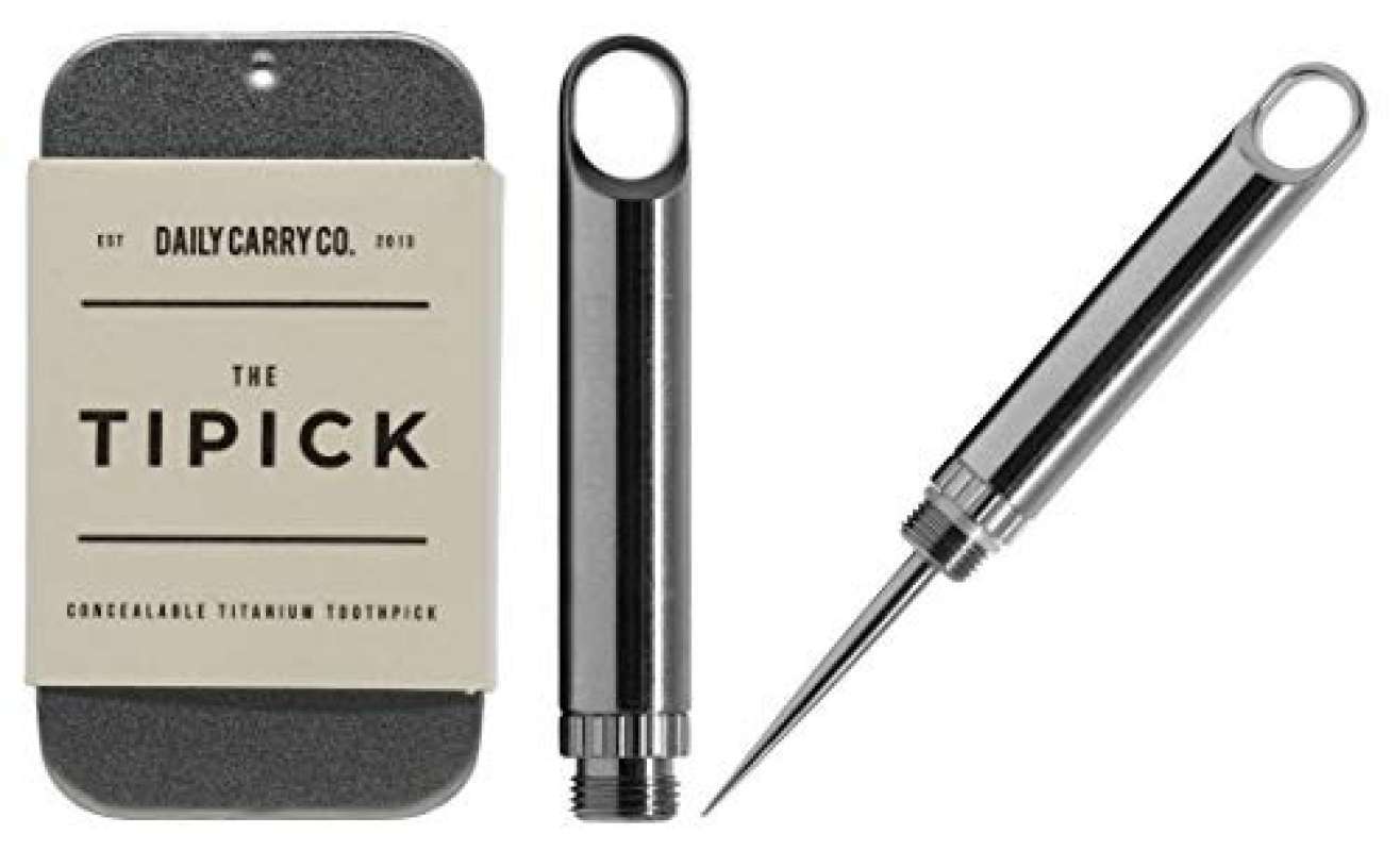 Jual The Tipick - Worlds Smallest Titanium Toothpick Di Seller Aghanim ...