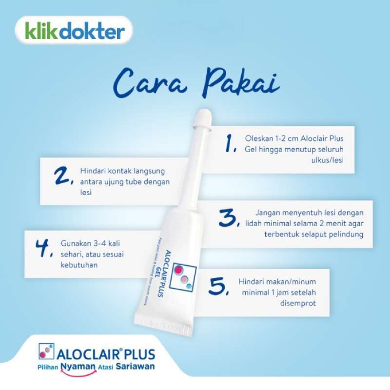 Jual Aloclair Plus Gel 8ml - Obat Sariawan Alami Di Seller Raindrop ...
