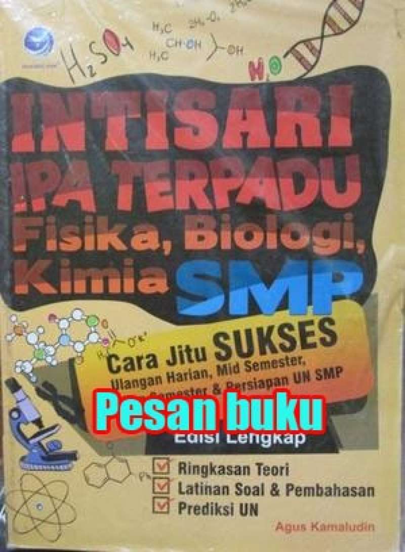 Promo Buku Intisari Ipa Terpadu Fisika, Biologi, Kimia Smp,cara Jitu ...