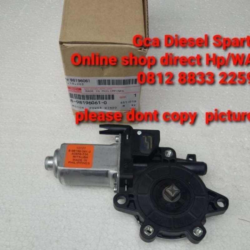 Jual Motor Power Window Windows Pintu Tengah Dmax 4jh1, 4jj1 Asli Di ...