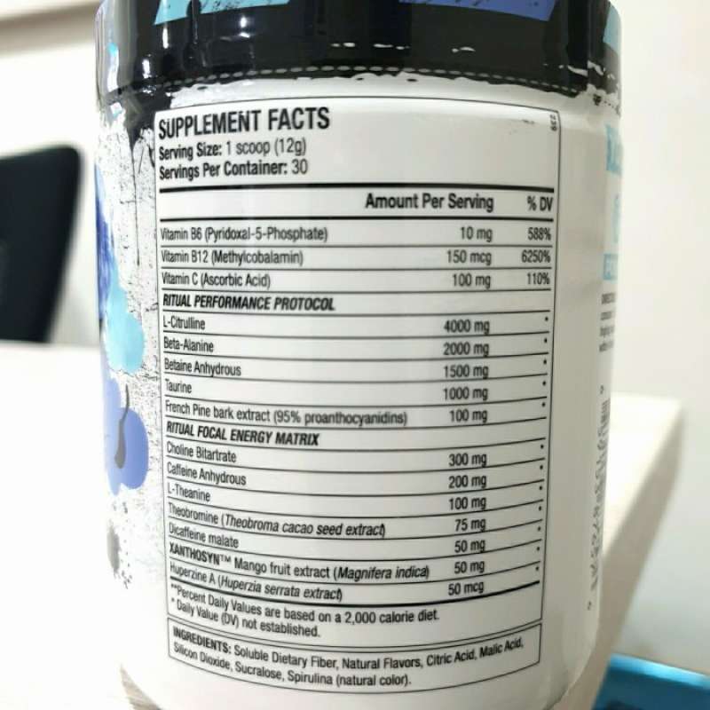 Promo Ans Performance Ritual Pre Workout 30 Servings Preworkout Diskon ...