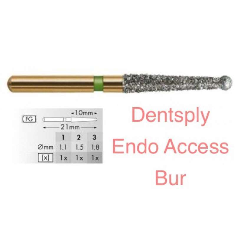 Promo Halodent Dental Endo Access Bur Diamond Fg Dentsply Diskon 23% Di ...