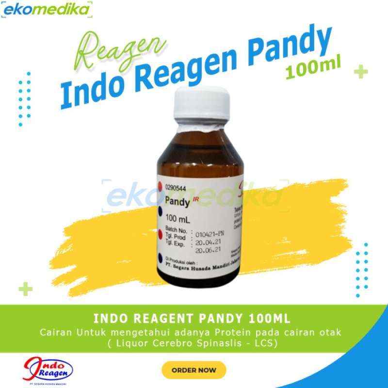 Promo Reagen Pandy 100ml Indo Reagent Larutan Lcs Pandi 100 Ml Protein ...