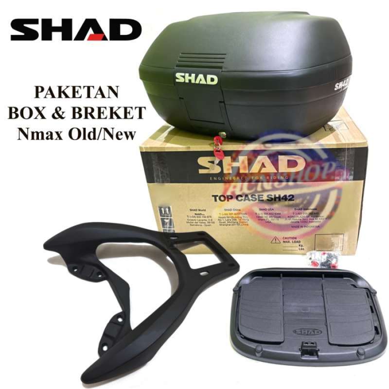 Jual Paket Box Shad Sh42 Dan Breket Box Nmax New 2020 - Nmax Old Di ...
