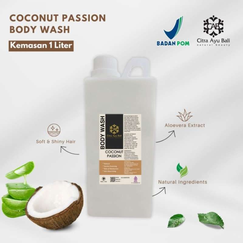 Jual Cab Coconut Passion Body Wash (sabun Natural) - Citra Ayu Bali ...