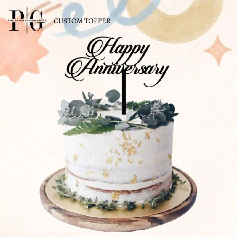 Jual Custom Birthday Cake Topper Ulang Tahun Tusuka Hiasan Kue Ultah ...