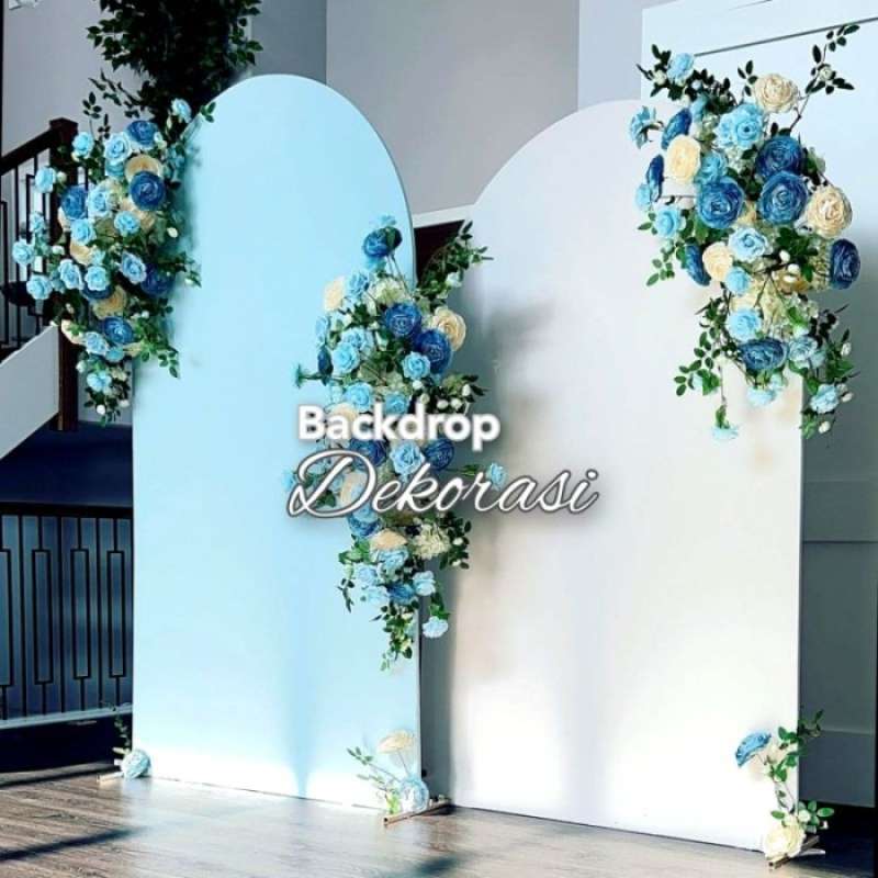 Jual New Triplek Kayu Bahan Backdrop Dekorasi Wedding. Lamaran Best Di ...
