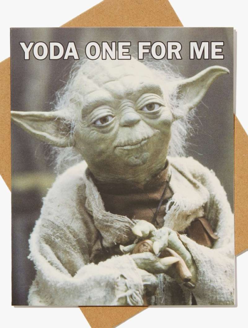 Jual Typo - Kartu Ucapan - Love Card - Lcn Luc Yoda One For Me 2.0 Di ...