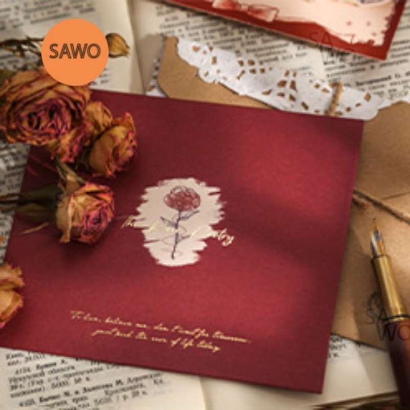 Jual 3d Kartu Ucapan Mawar Greeting Card Bunga Rose - Moonrose Di ...