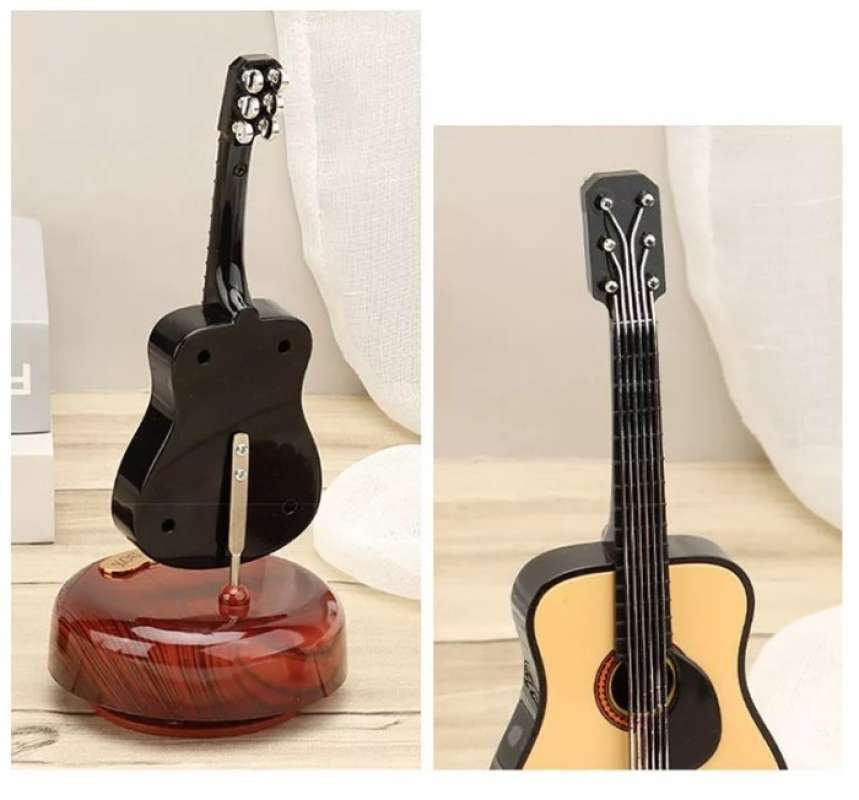 Jual Rotating Musical Box - Musik Box Kotak Musik Model Violin Guitar ...