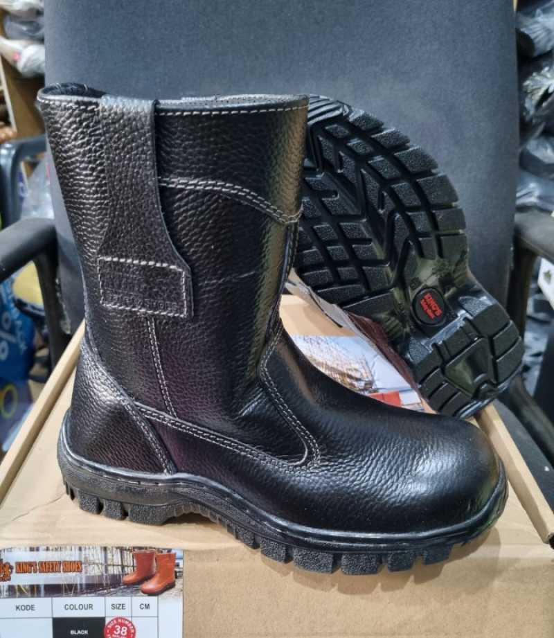 Jual Sepatu Safety Kings / King Kwd 805 Cx (coklat) Original - 46 Brown ...