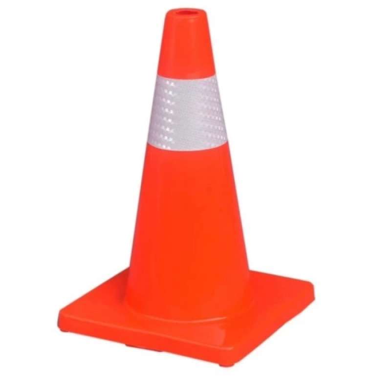 Jual Safety Traffic Kerucut Cone 45cm - 70cm - 75cm - 90cm Bahan Pvc ...