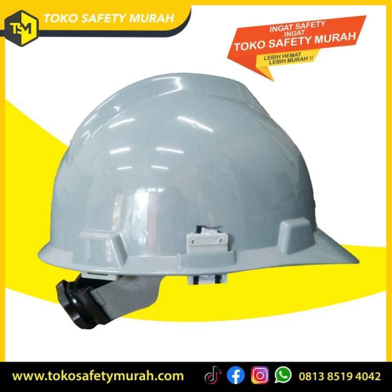 Jual Helm Sni Murah Komplit 1 Set Safety Aaa V Guard + Fastrack + Tali Dagu Di Seller Yama ...