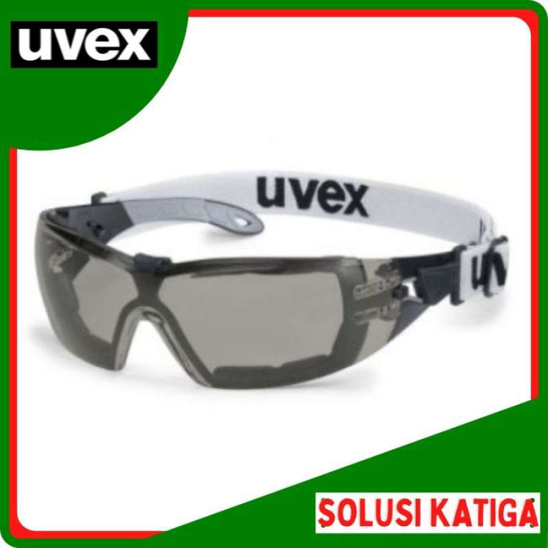 Jual Kacamata Safety Uvex Pheos Guard Goggles Grey - 100% Original - Putih Di Seller Aghanim ...