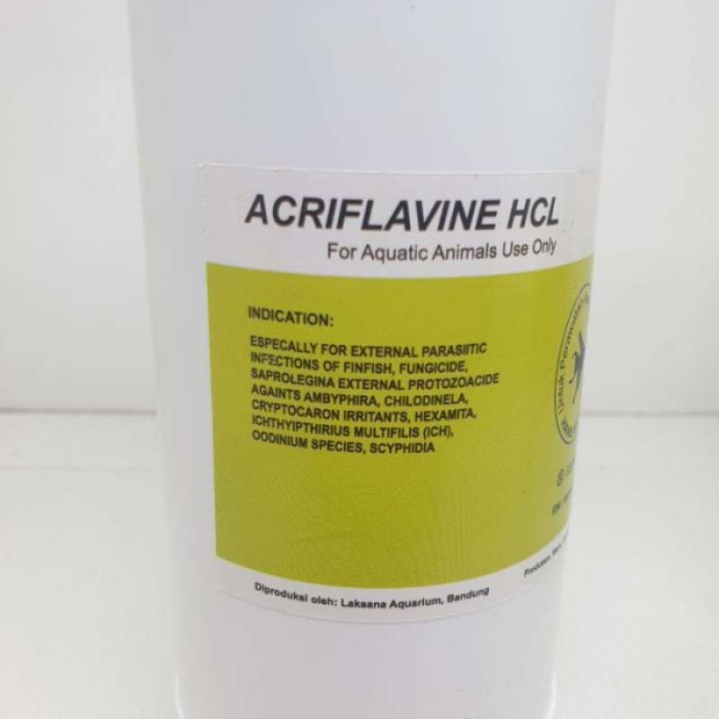 Promo Acriflavine Hcl 1 Liter Obat Kuning Antiseptik Jamur Vitamin Ikan ...