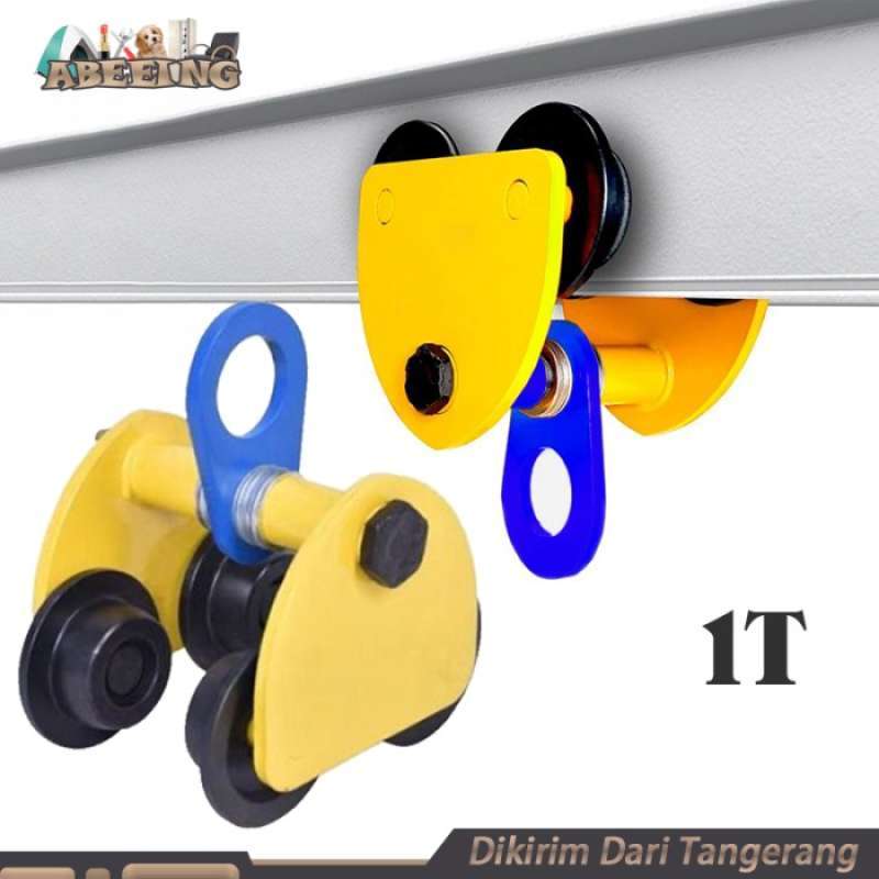 Jual 1 Ton Beam Trolley 4 Roda Troli Hoist Takel Di Seller Raindrop ...