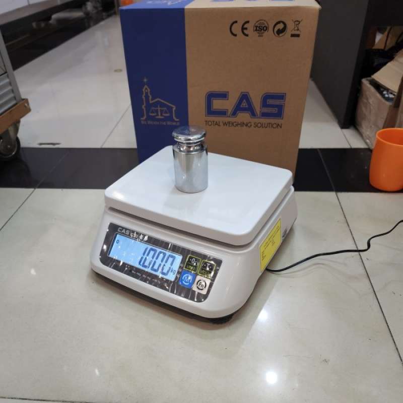Jual Timbangan Dapur 30kg Cas Sw Ii / Timbangan Digital Cas Sw2 30kg X 1g Di Seller Yama ...