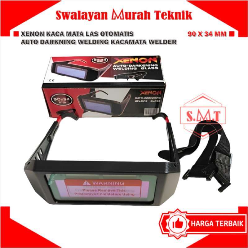 Jual Kaca Mata Las Xenon Otomatis Auto Darkning Welding Kacamata Welder ...