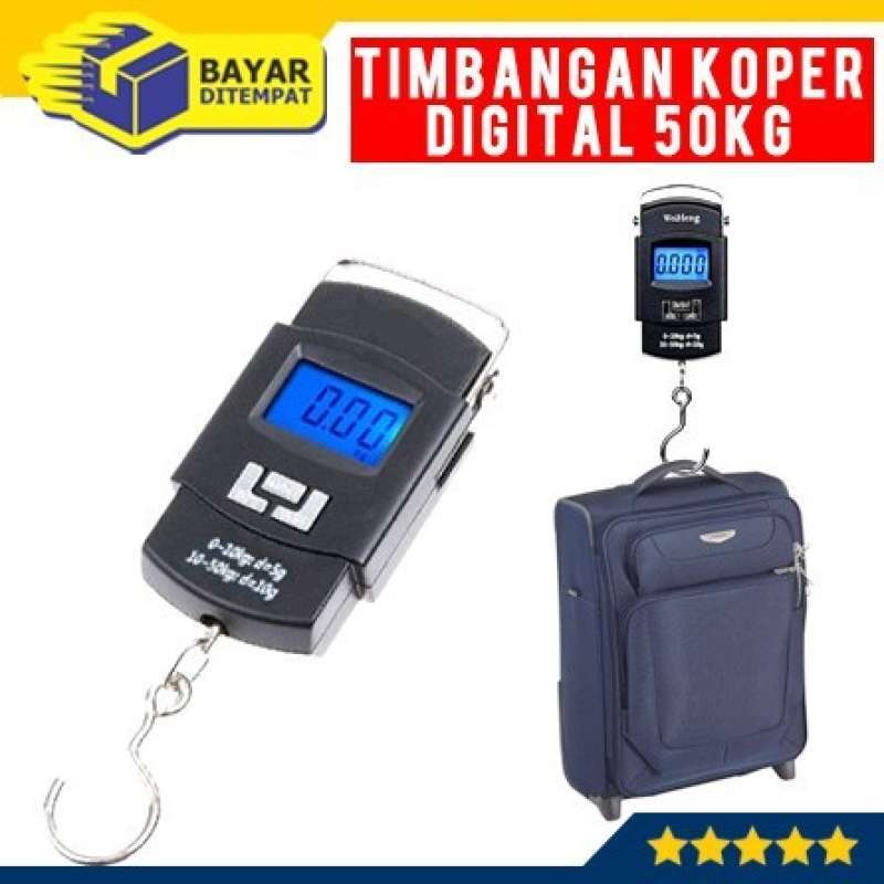 Jual Timbangan Koper Barang Gantung 50kg Digital Portable Di Seller ...