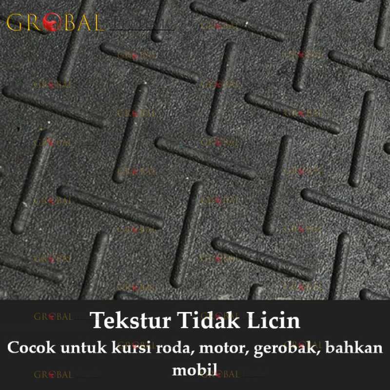 Jual Safety Rubber Ramp Tanjakan Mobil / Tanjakan Karet Alas Pijakan ...