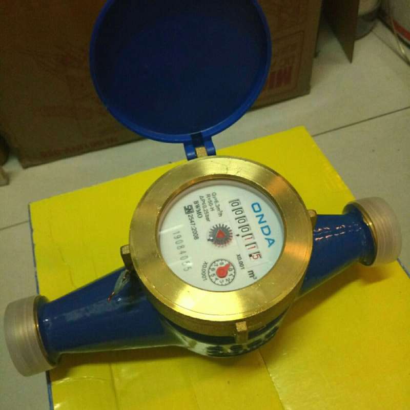 Jual Meteran Air Onda 1 Inch Flow Meter / Water Meter Brass Onda Di Seller Aghanim - Cengkareng ...