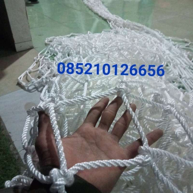 Jual Jaring Tali Nilon 6mm Ikat Simpul, Jaring Pengaman, Jaring Safety ...