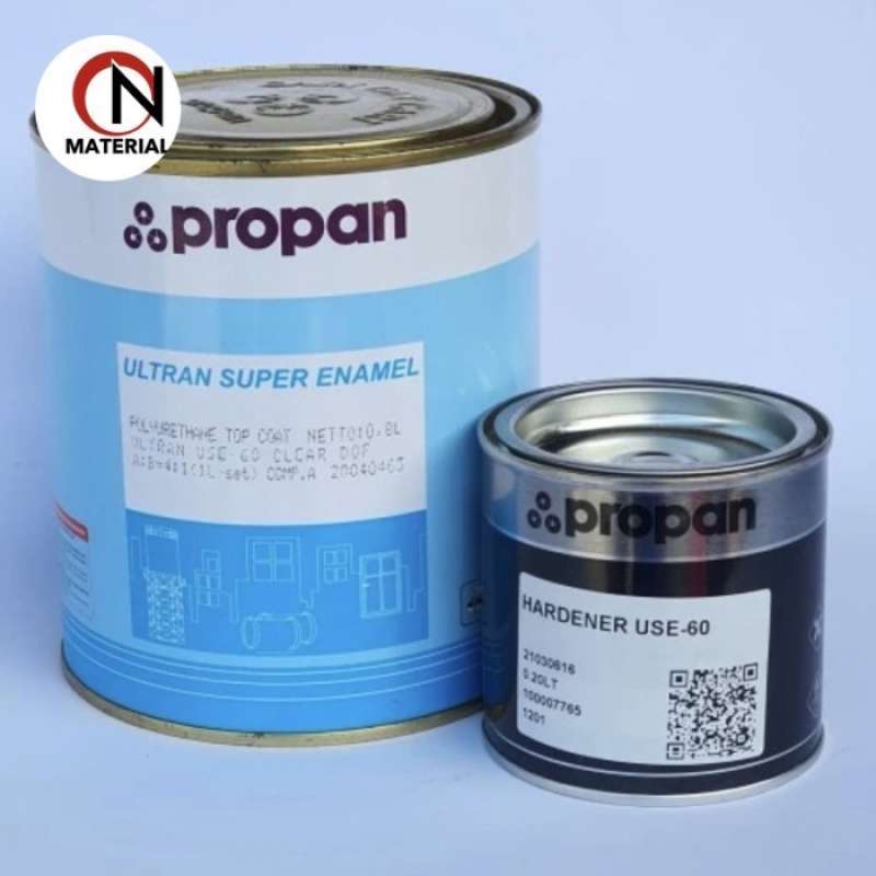 Jual Propan Ultran Super Enamel Gloss Doff 1liter Use 60 Clear ...