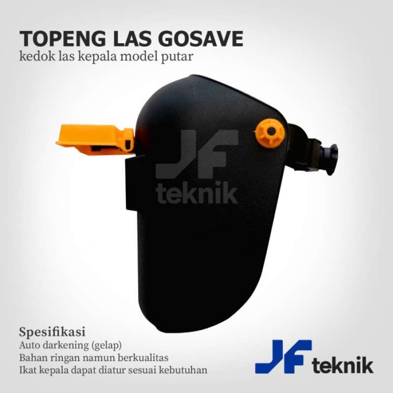 Jual Topeng Kedok Las Kepala Gosave Model Putar Di Seller Raindrop ...