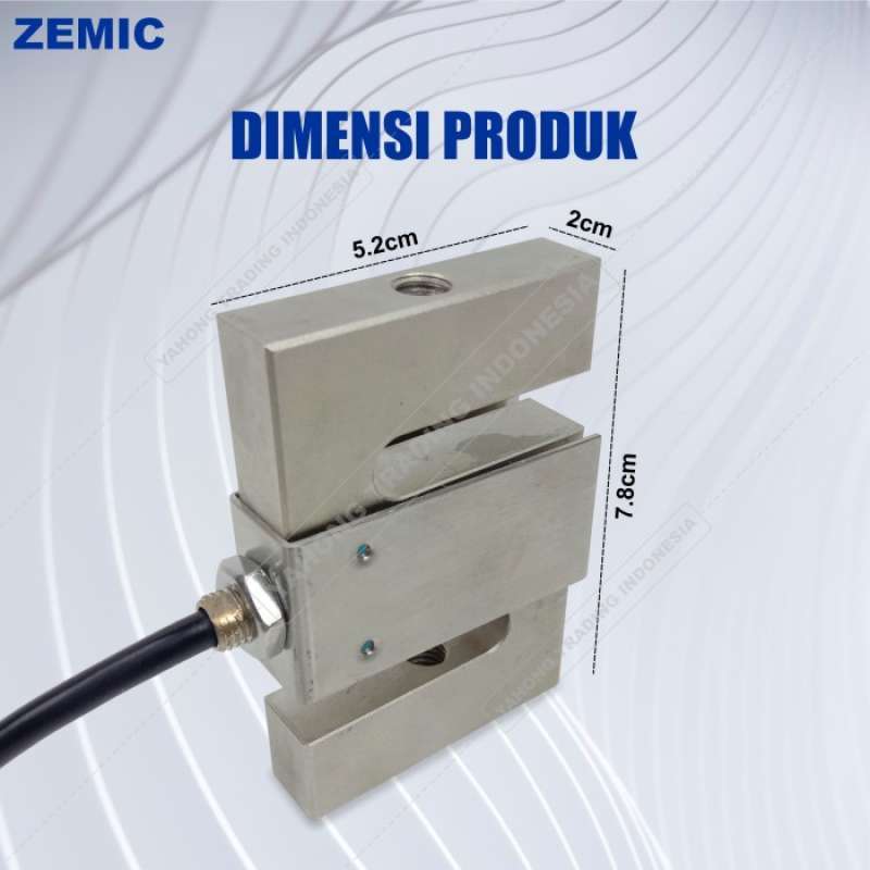 Jual Load Cell Zemic H3 C3 200kg Tipe S Loadcell Sensor Timbangan Digital Di Seller Raindrop ...
