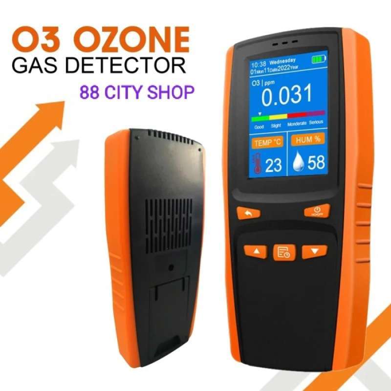 Jual Ozone Gas Detector O3 Temp Hum Monitor Detektor Meter Di Seller ...